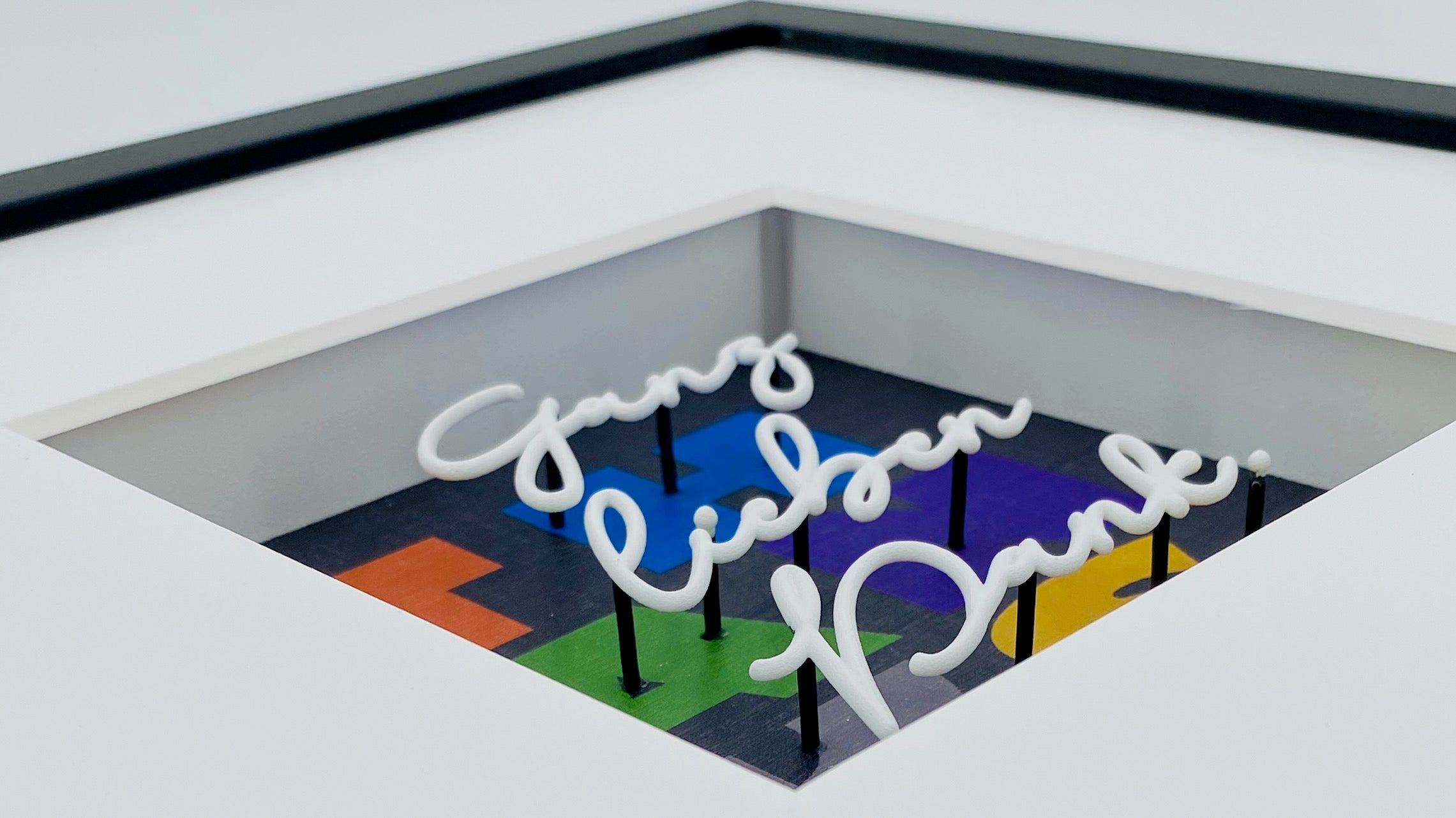 Ralf Birkelbach - Worte als 3D-Kunst