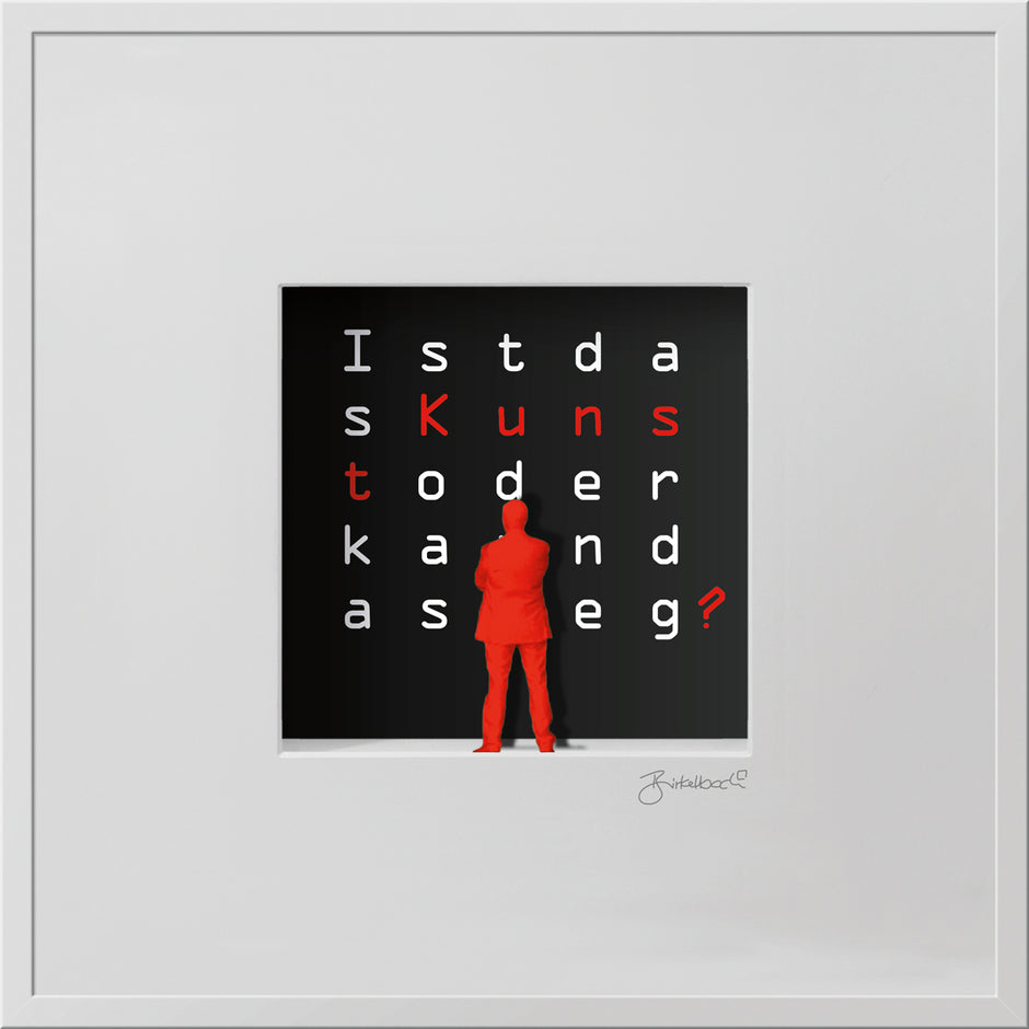 Ralf Birkelbach - Worte als 3D-Kunst