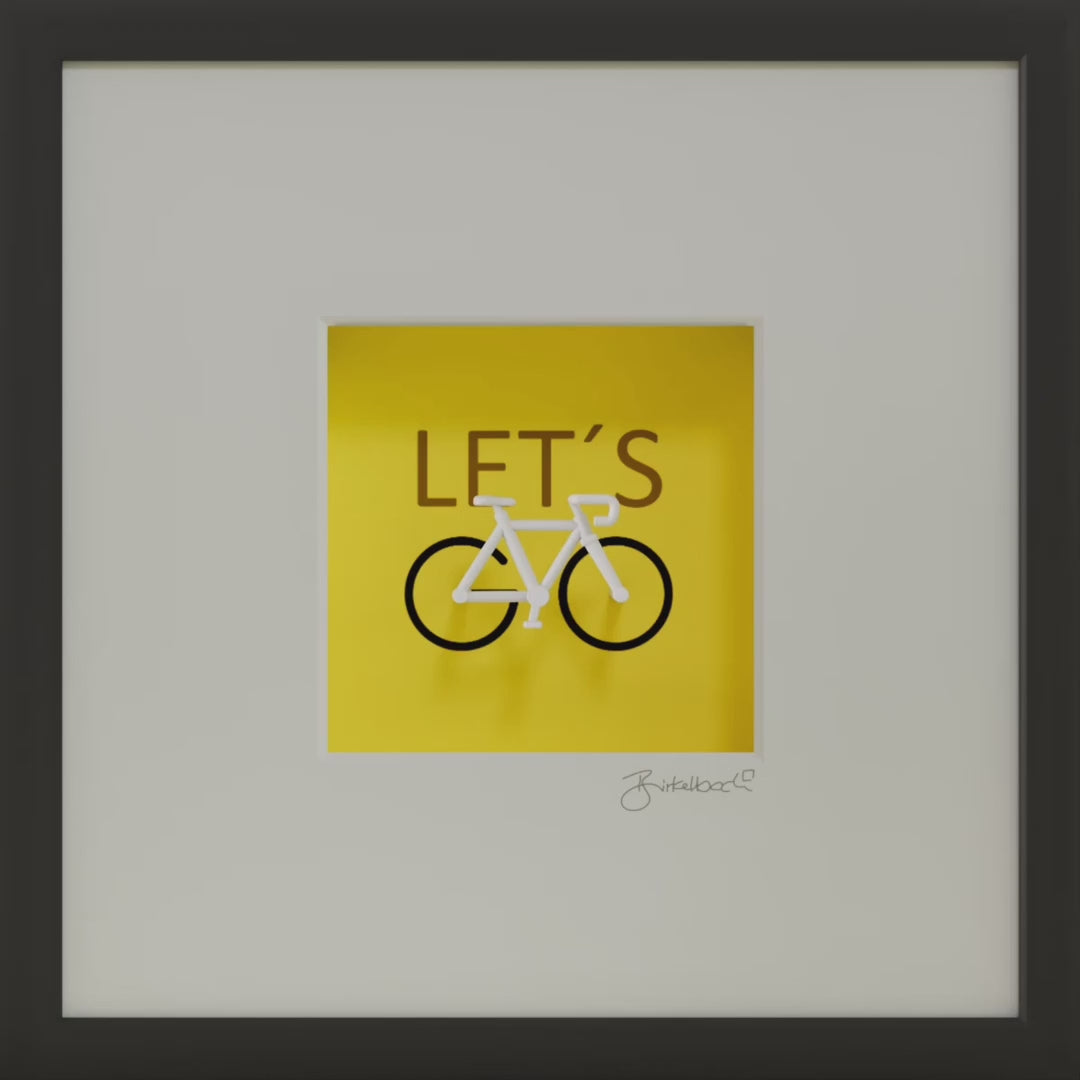 Ralf Birkelbach - Worte als 3D-Kunst